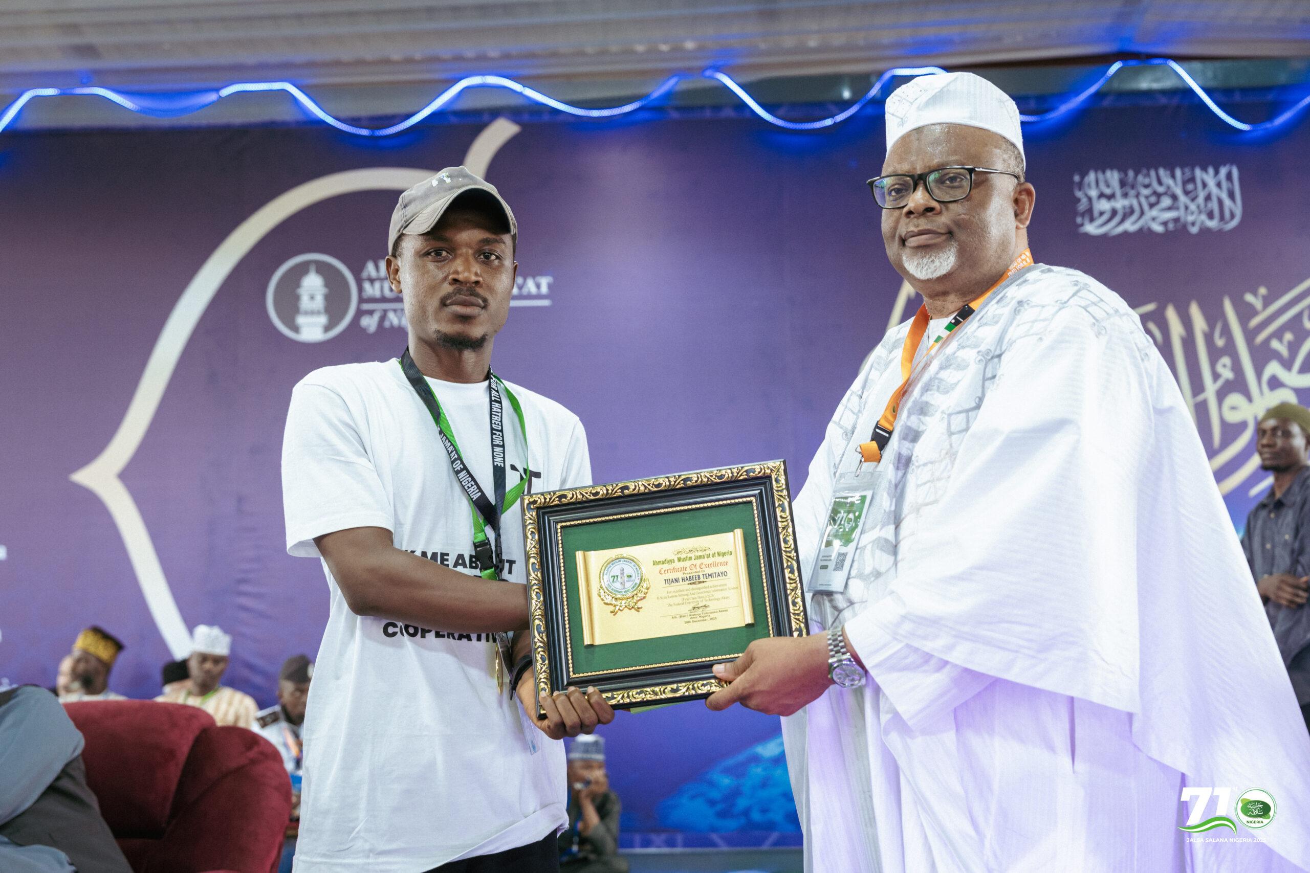 Interview with the Tajneed Department. | Jalsa Salana Nigeria